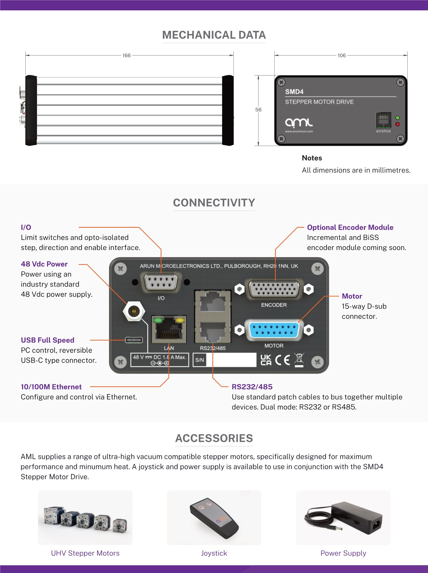 AML-SMD4单轴控制器 - 北京星微自动化科技有限公司